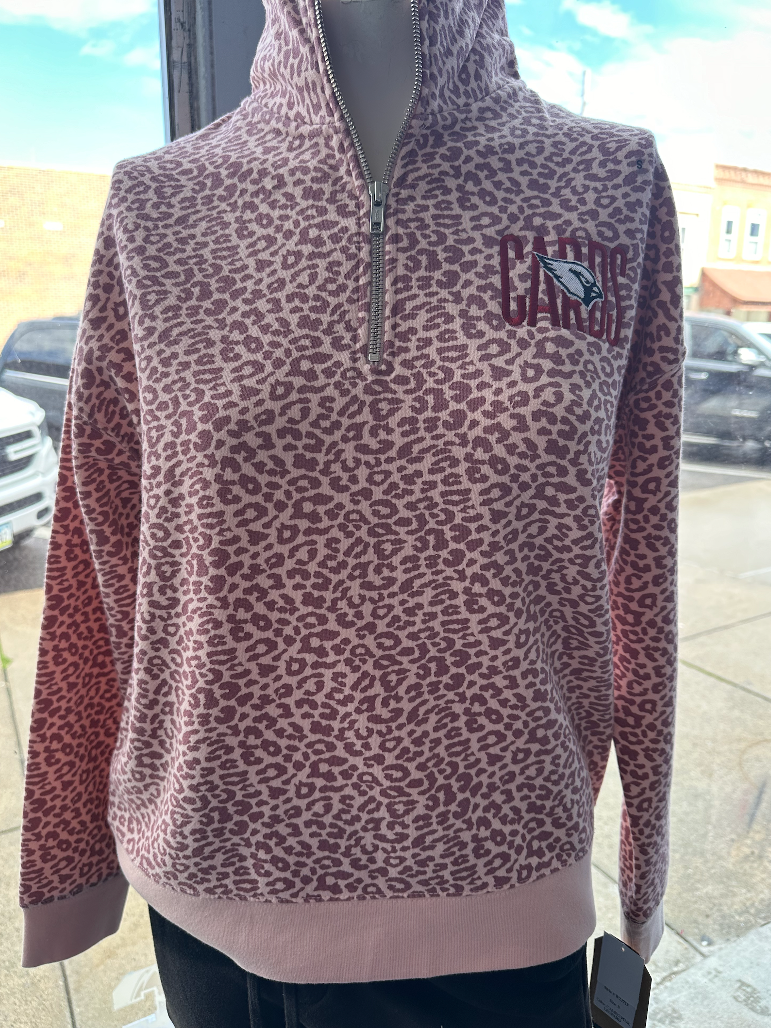 MV Sport Wmns Leopard 1/4 Zip – Main Street Designs