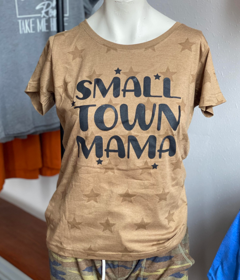 Small Town Mama T-Shirt – Main Street Designs